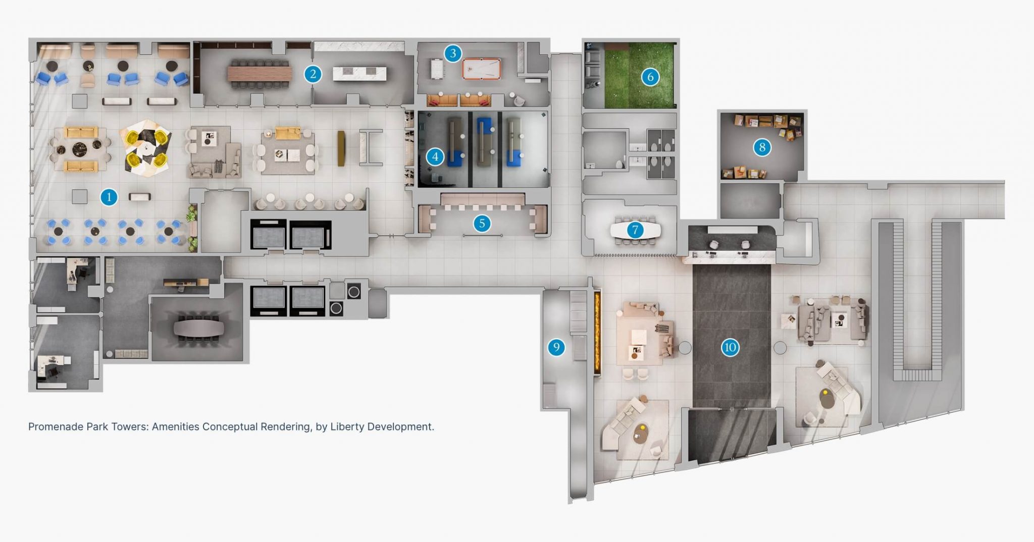 Amenities - Promenade Park Towers